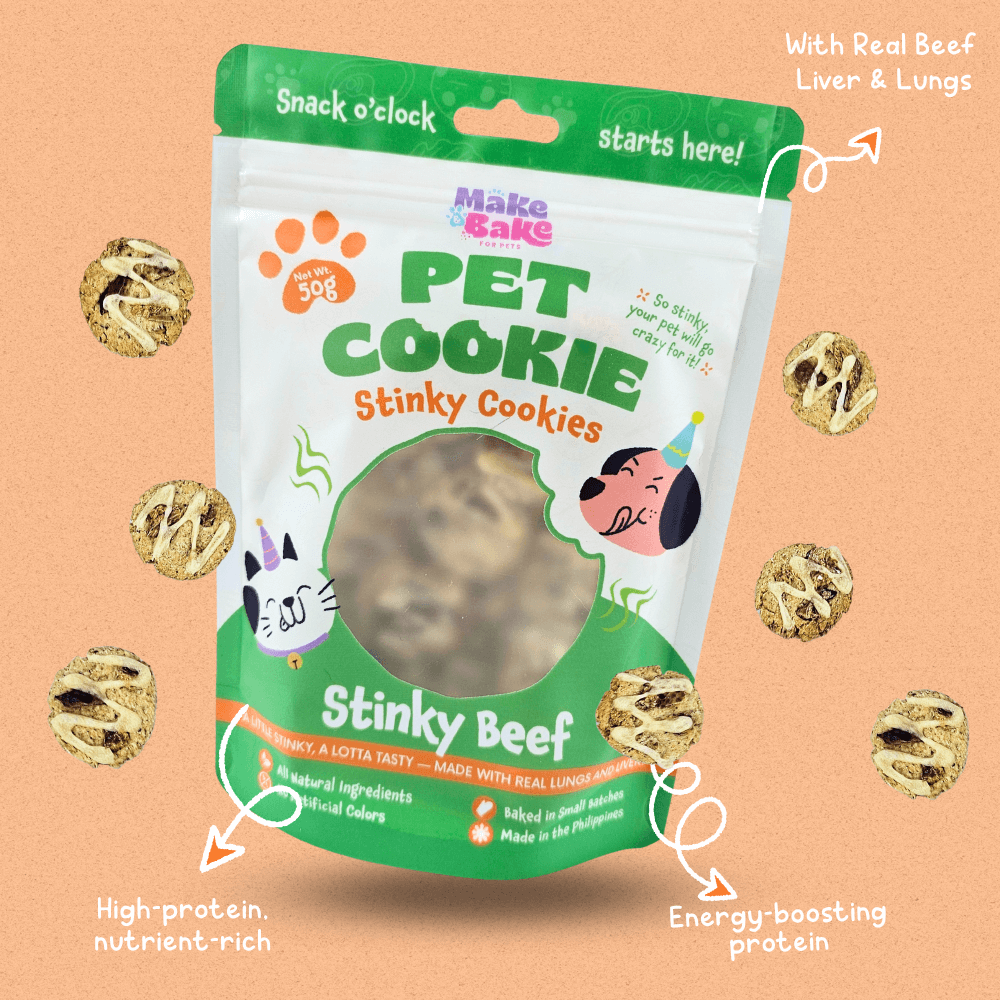 Pet Cookie - Stinky Cookies - Stinky Beef – Make and Bake for Pets