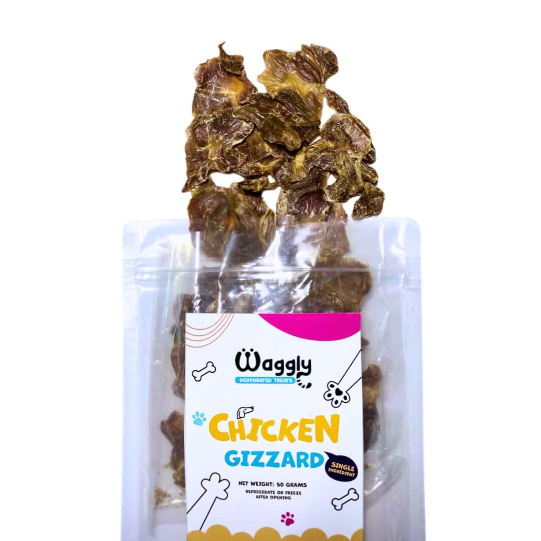 Dehydrated Chicken Gizzards for Dogs - All Natural Dog Treat – Make and ...