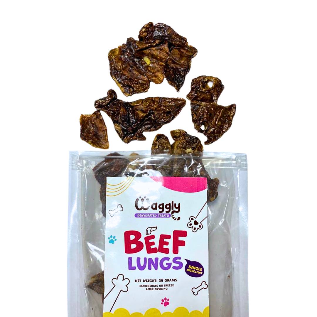 Dehydrated Beef Lungs - All Natural Treat for Dogs – Make and Bake for Pets